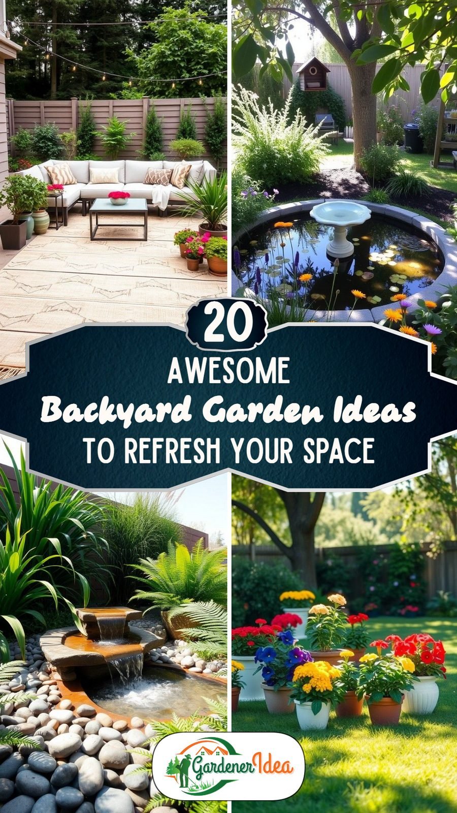 20 Backyard Garden Ideas to Refresh Your Space - Gardener Idea