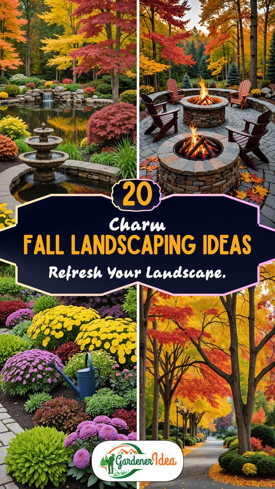 20 Fall Landscaping Ideas - Gardener Idea