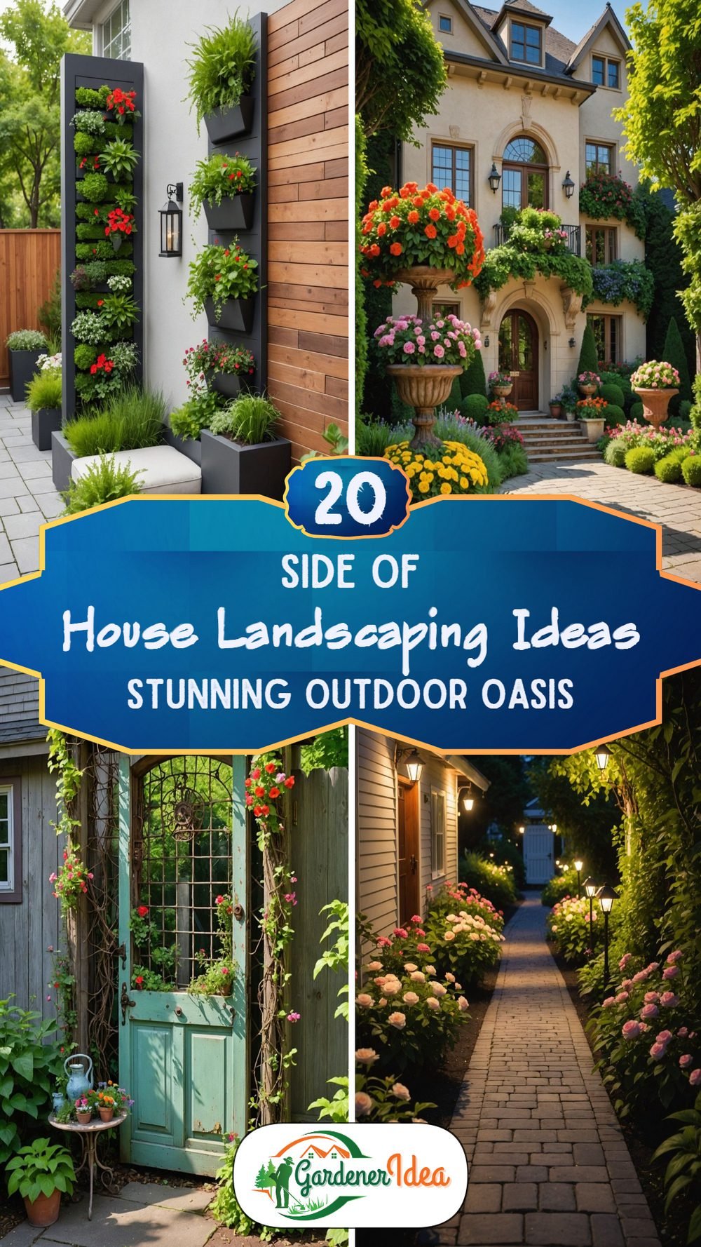 20 Side Of House Landscaping Ideas - Gardener Idea