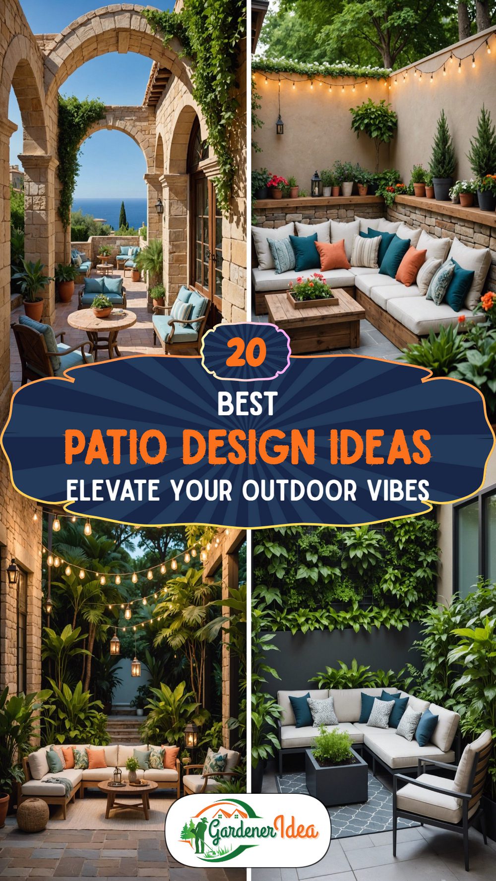 20 Best Patio Design Ideas Of 2025 - Gardener Idea