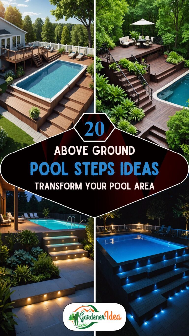 20 Above Ground Pool Steps Ideas - Gardener Idea