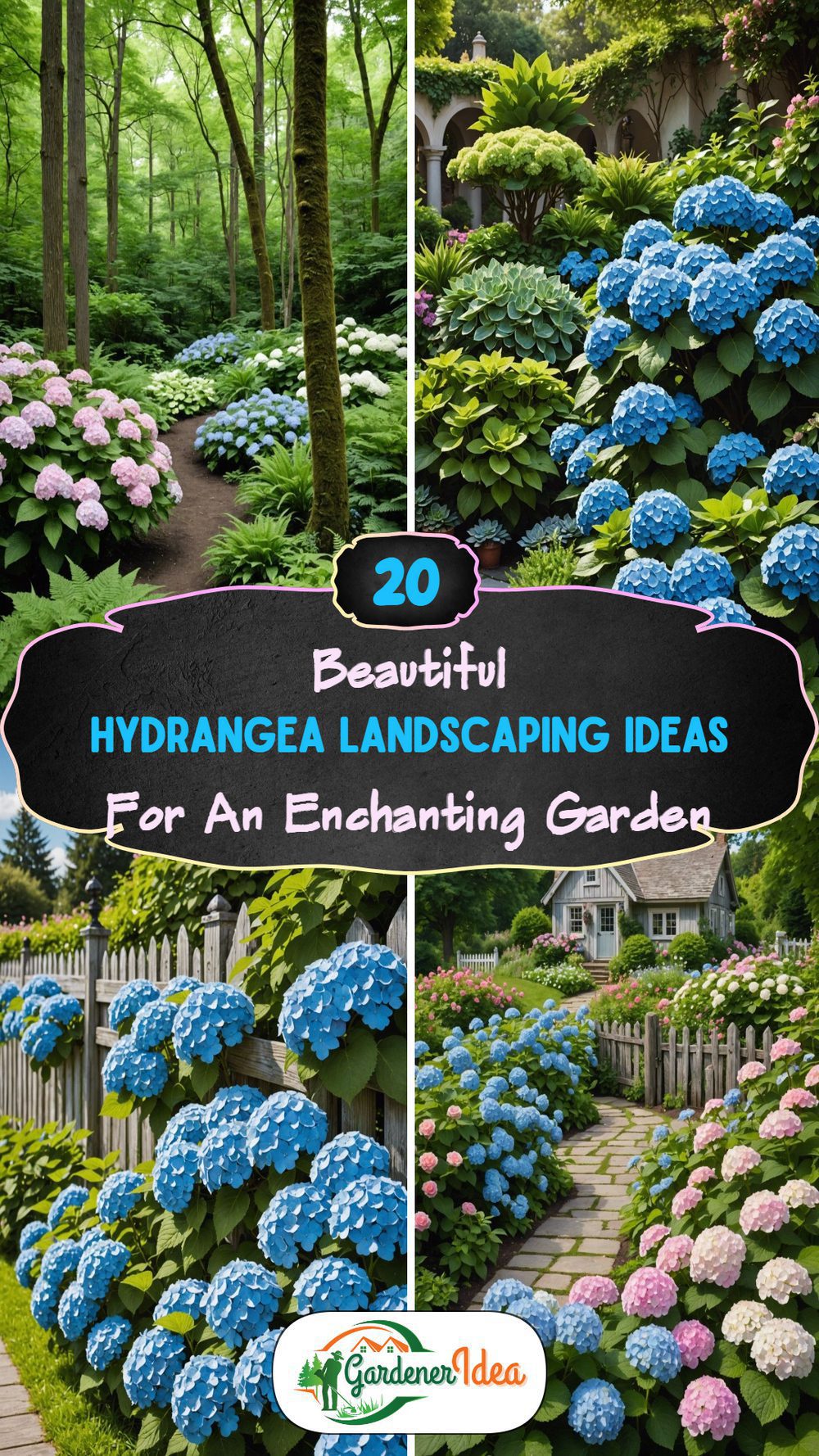 20 Beautiful Hydrangea Landscaping Ideas - Gardener Idea