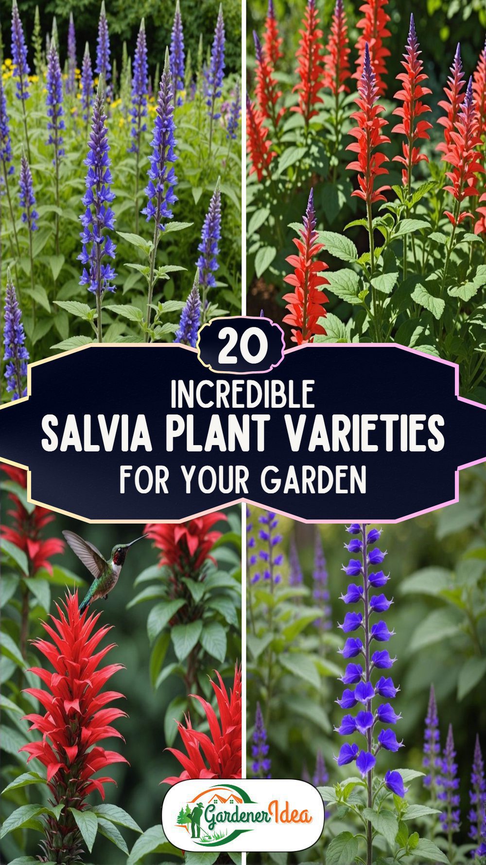 20 Salvia Plant Varieties For Your Garden - Gardener Idea