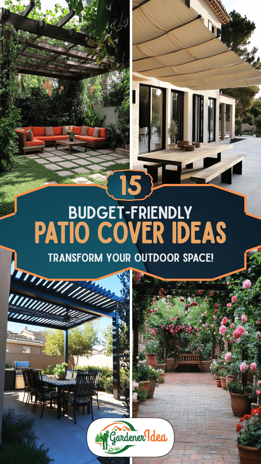 15 Budget-Friendly Patio Cover Ideas: Transform Your Outdoor Space ...