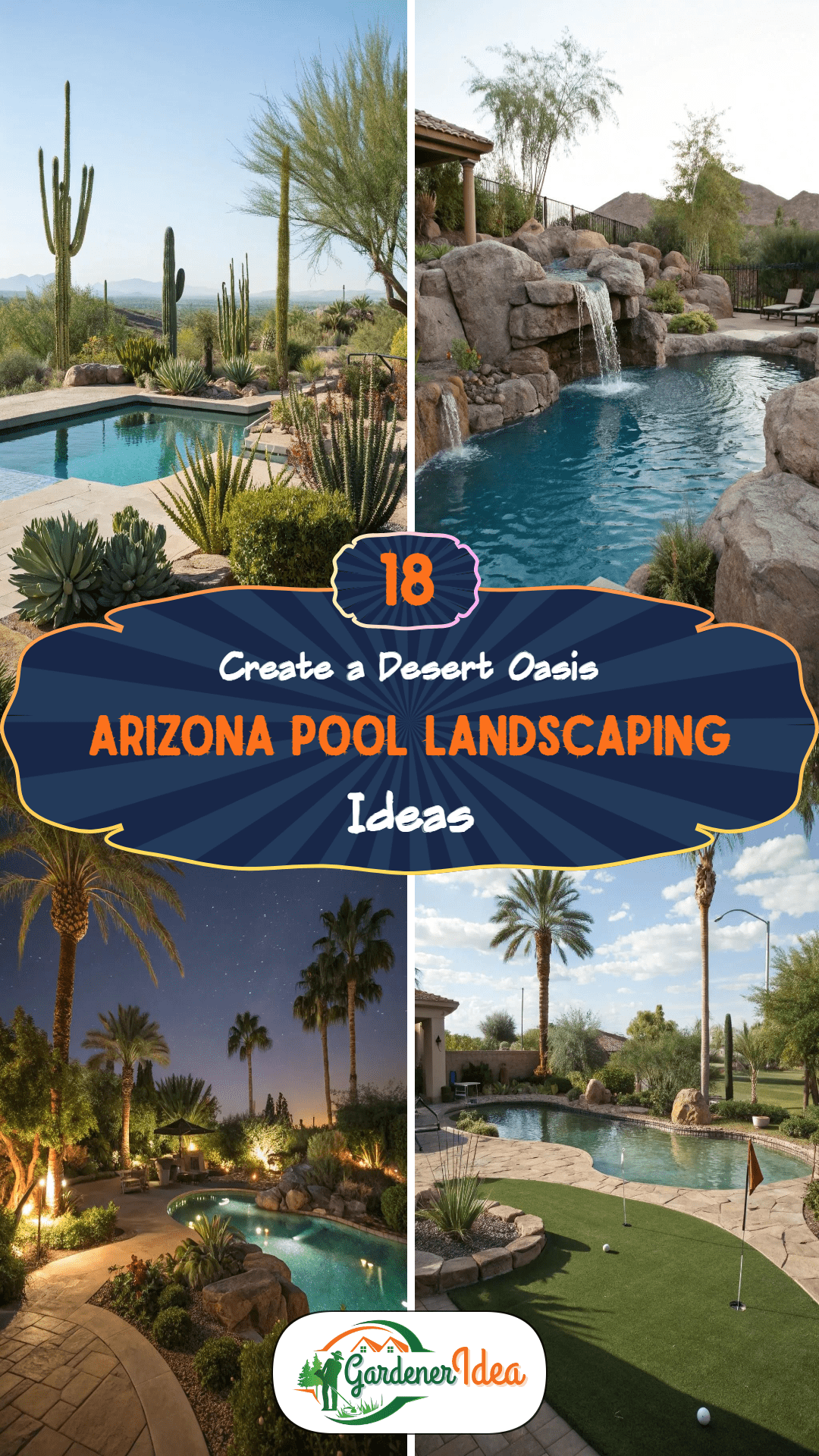 Create a Desert Oasis: 18+ Arizona Pool Landscaping Ideas - Gardener Idea