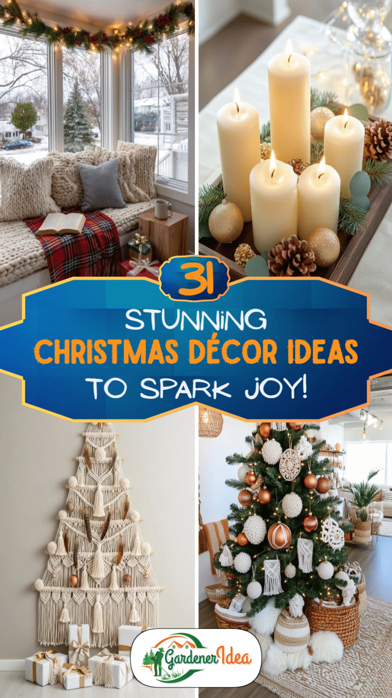 31 Stunning Christmas Décor Ideas to Spark Joy! - Gardener Idea